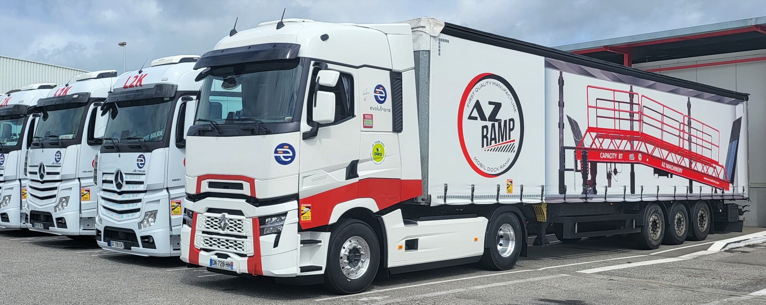 AZ RAMP, Rampes de chargement fixes et mobiles